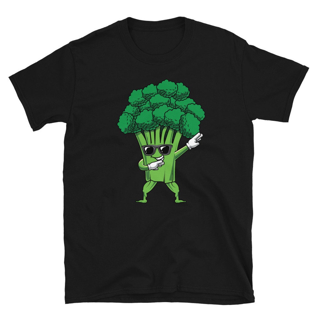 Broccoli Shirt - Funny Vegan Shirt - Funny Vegetarian Shirt - Organic ...