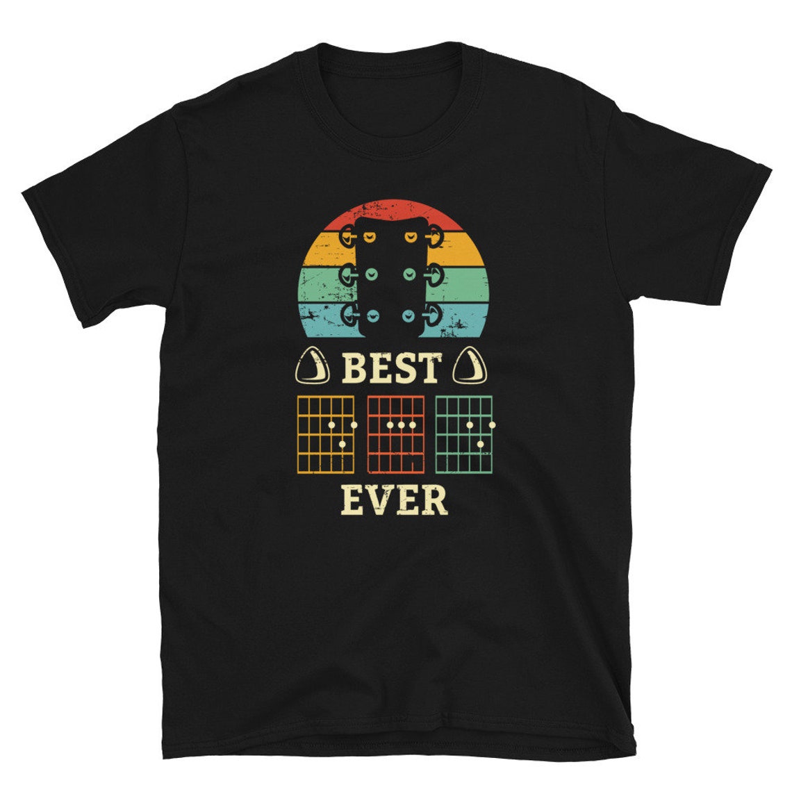 Guitar Dad Shirt - Dad Guitar Chords Shirt - Fathers Day Guitarist Gift ...