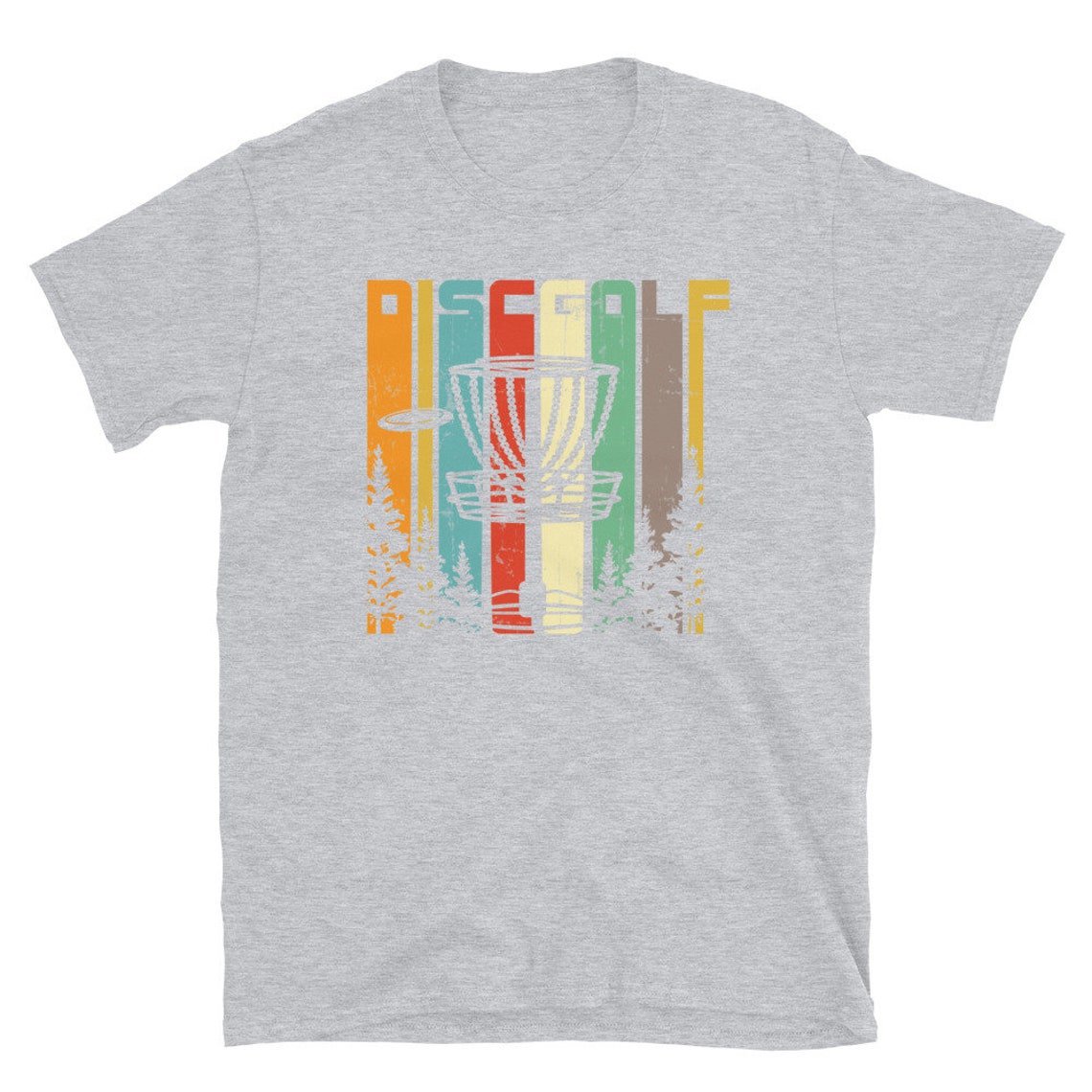 Retro Style Disc Golf T-shirt Disc Golfer Shirt Frisbee Golf | Etsy