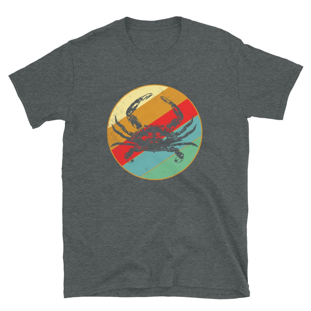 Retro Crab T-shirt Crabbing Crab Fishing Crab Trap Crab - Etsy