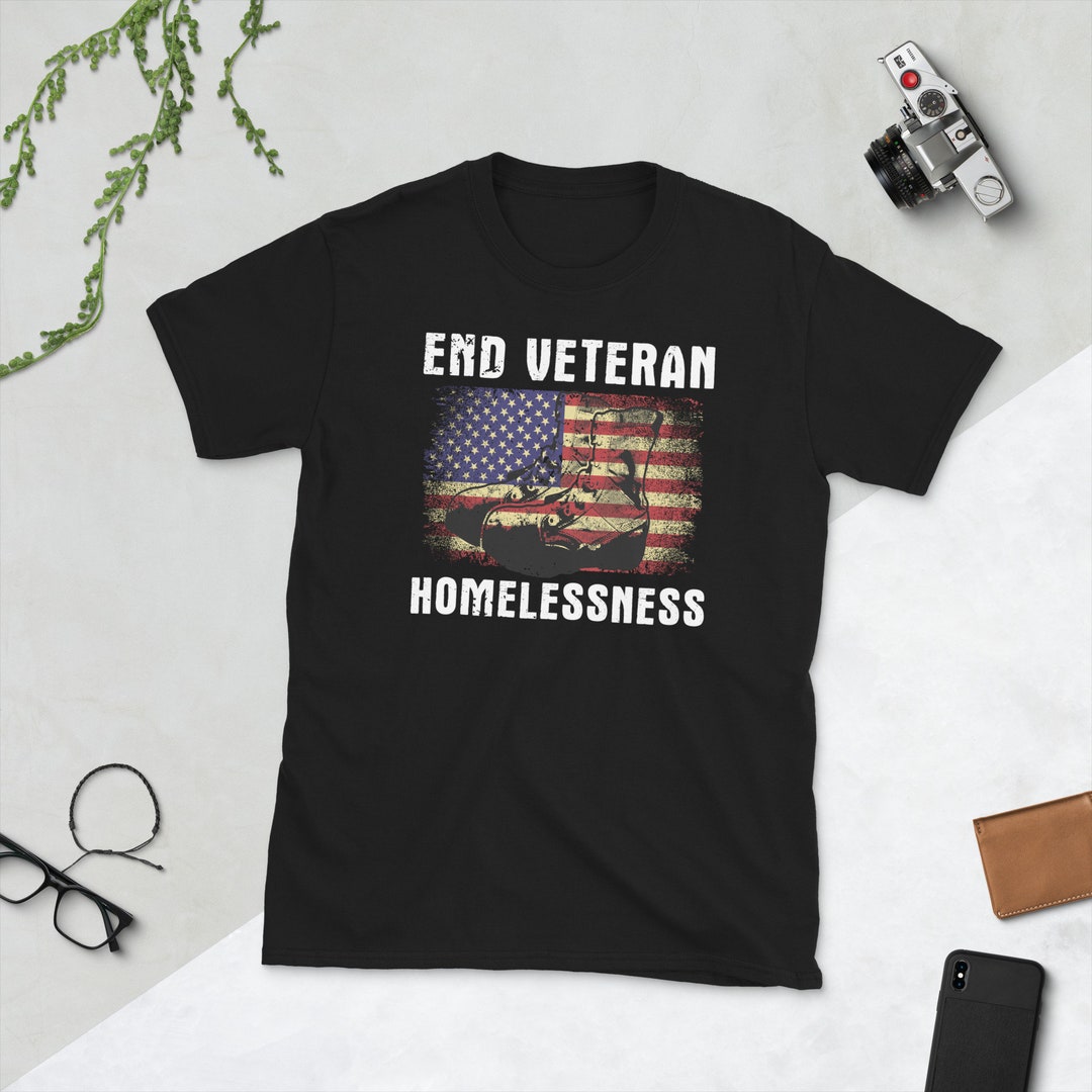 Veteran Homelessness Awareness Shirt, Homeless Vet Awareness, Homeless ...
