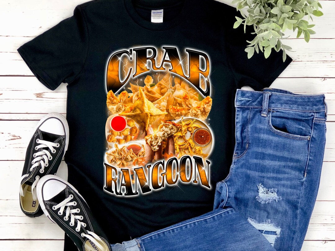 Crab Rangoon Shirt, Goons Meme T Shirt, Bootleg Rap Shirt, 90s ...
