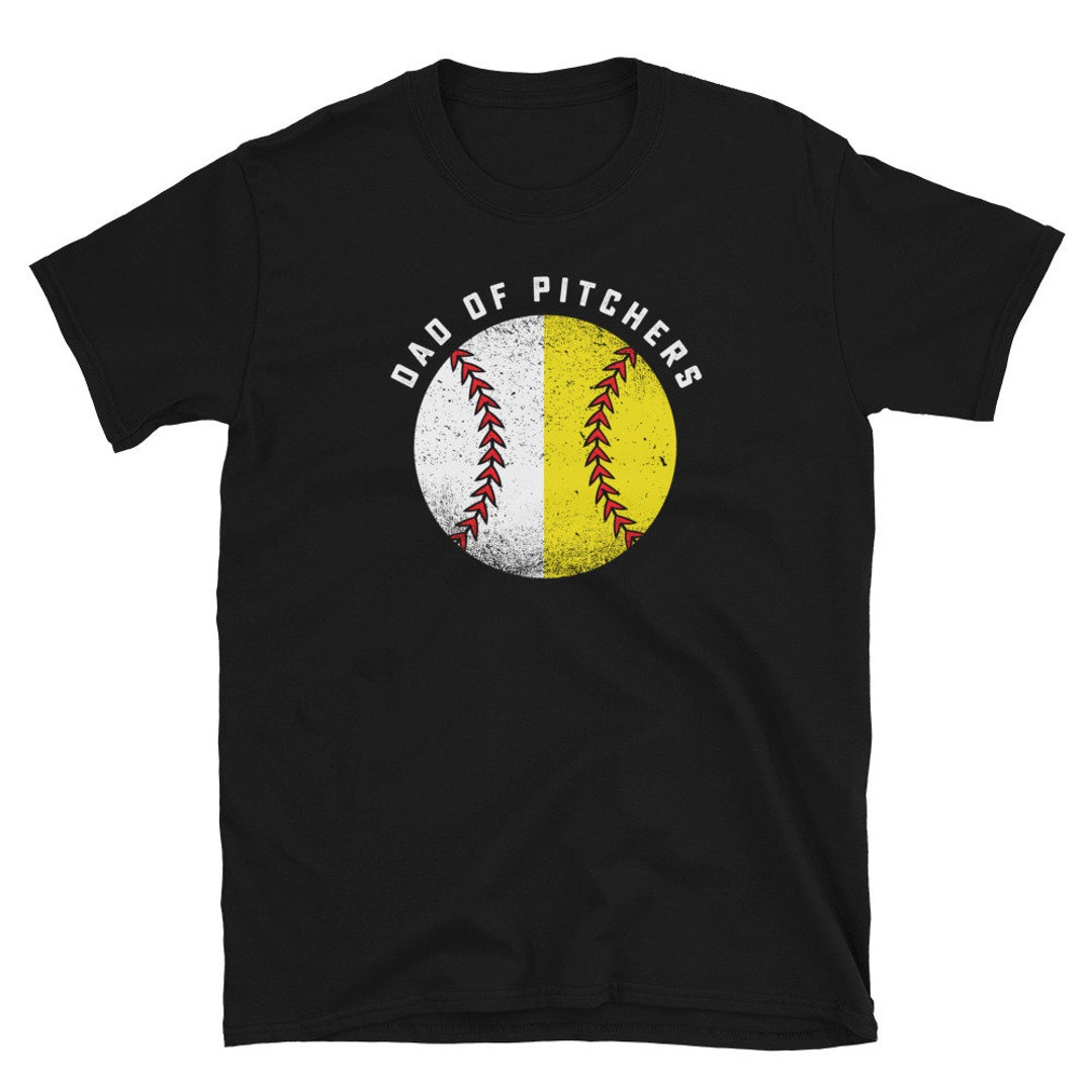 Baseball Pitcher Shirt, Softball Pitcher Shirt, Dadof Ballers, Softball ...