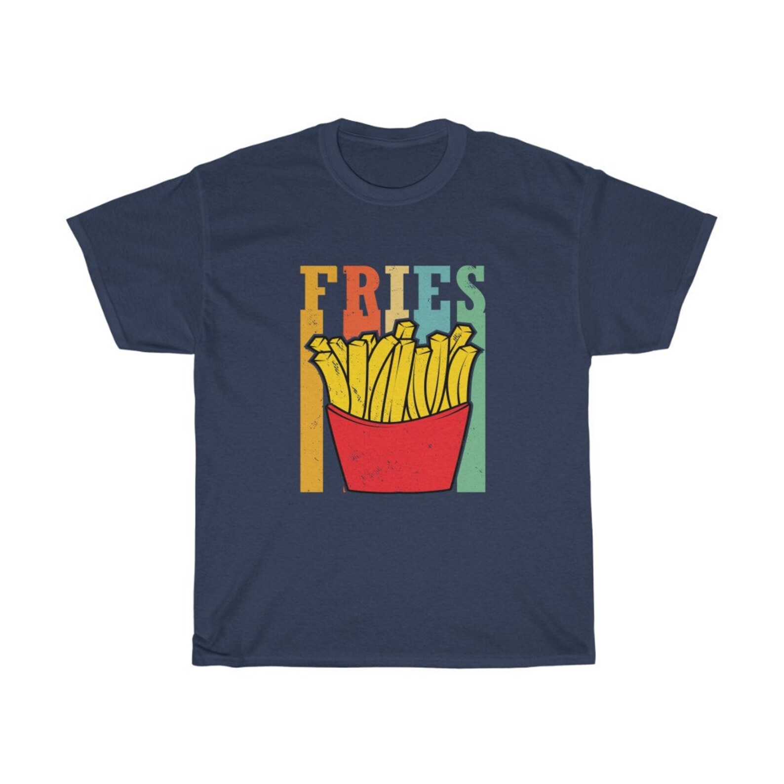 Vintage Style French Fry Lover Shirt Retro French Fries - Etsy