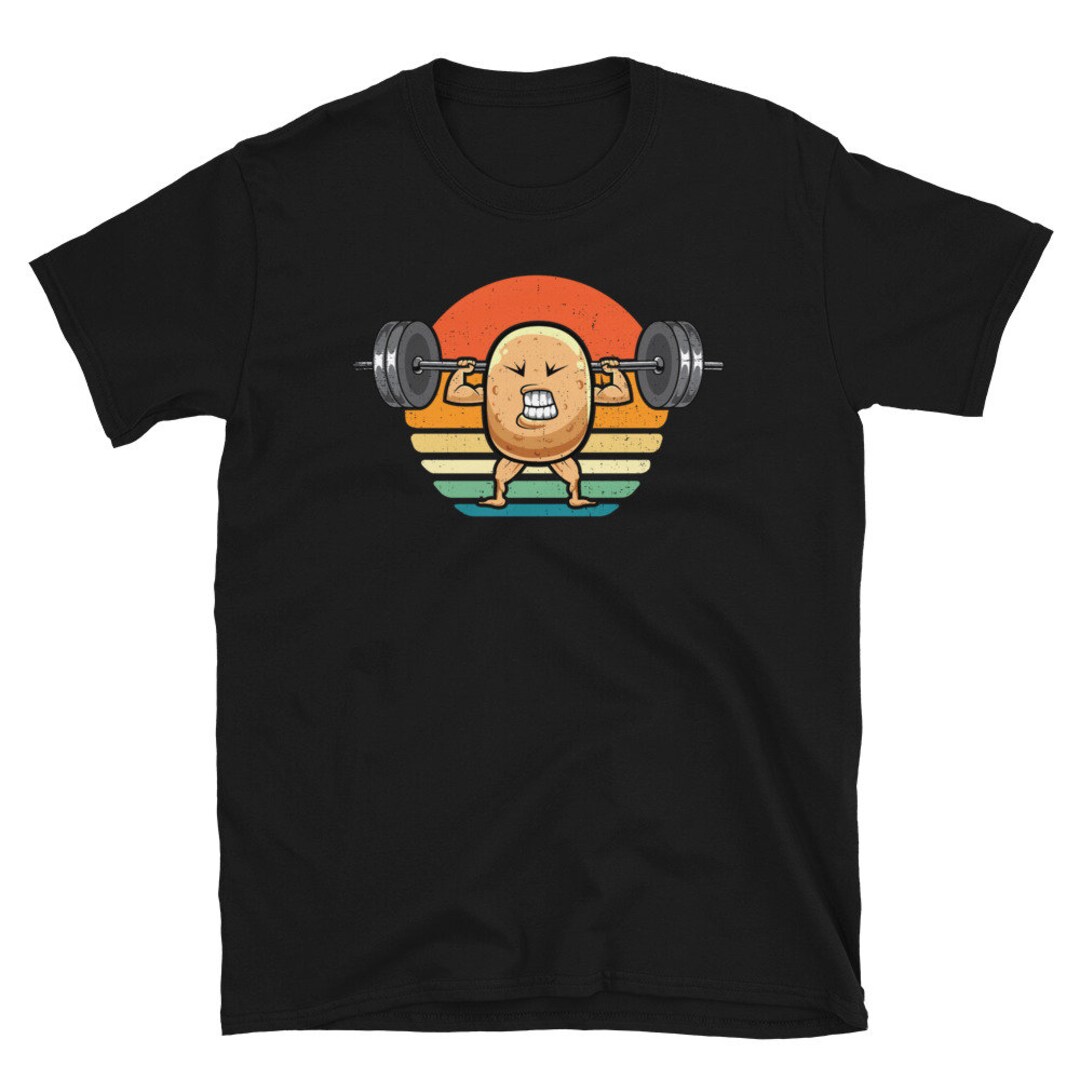 Funny Potato Shirt, Squats Shirt, Squat Shirt, Gym Gifts, Workout Gifts ...