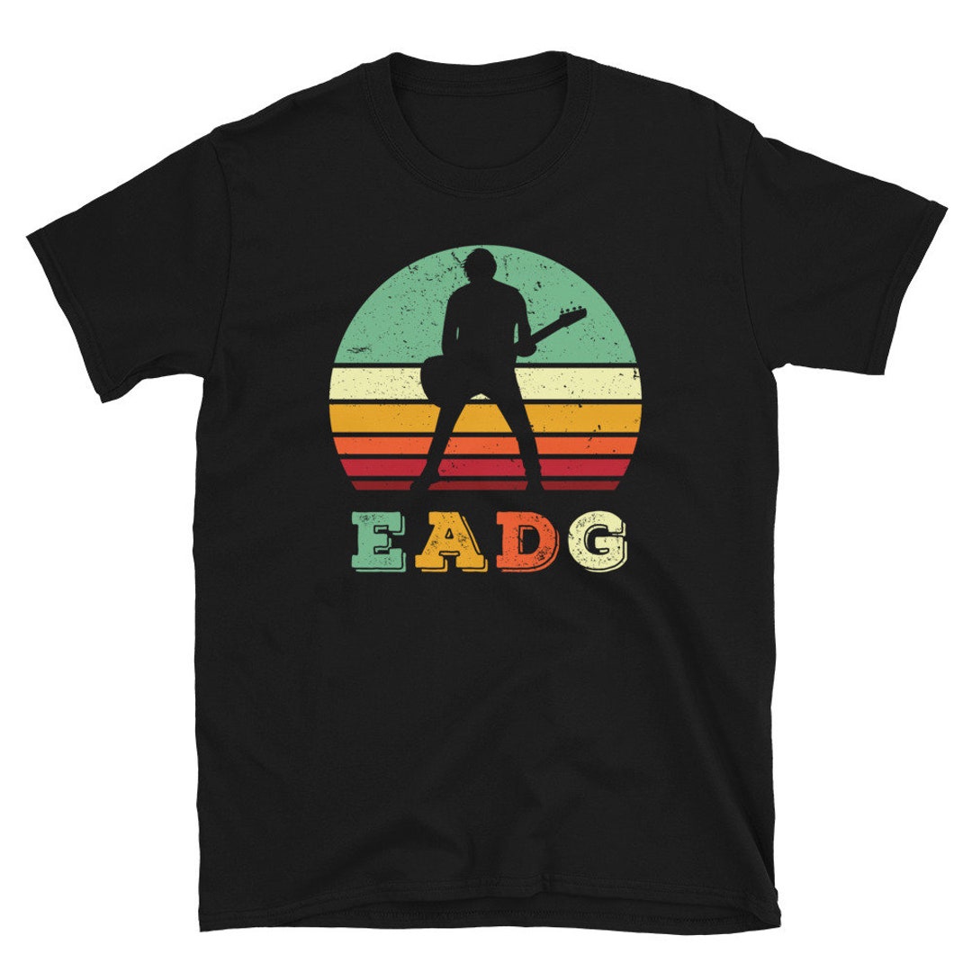 EADG Bass Guitar Shirt - Bass Guitarist Gifts - Bass Guitar Player ...
