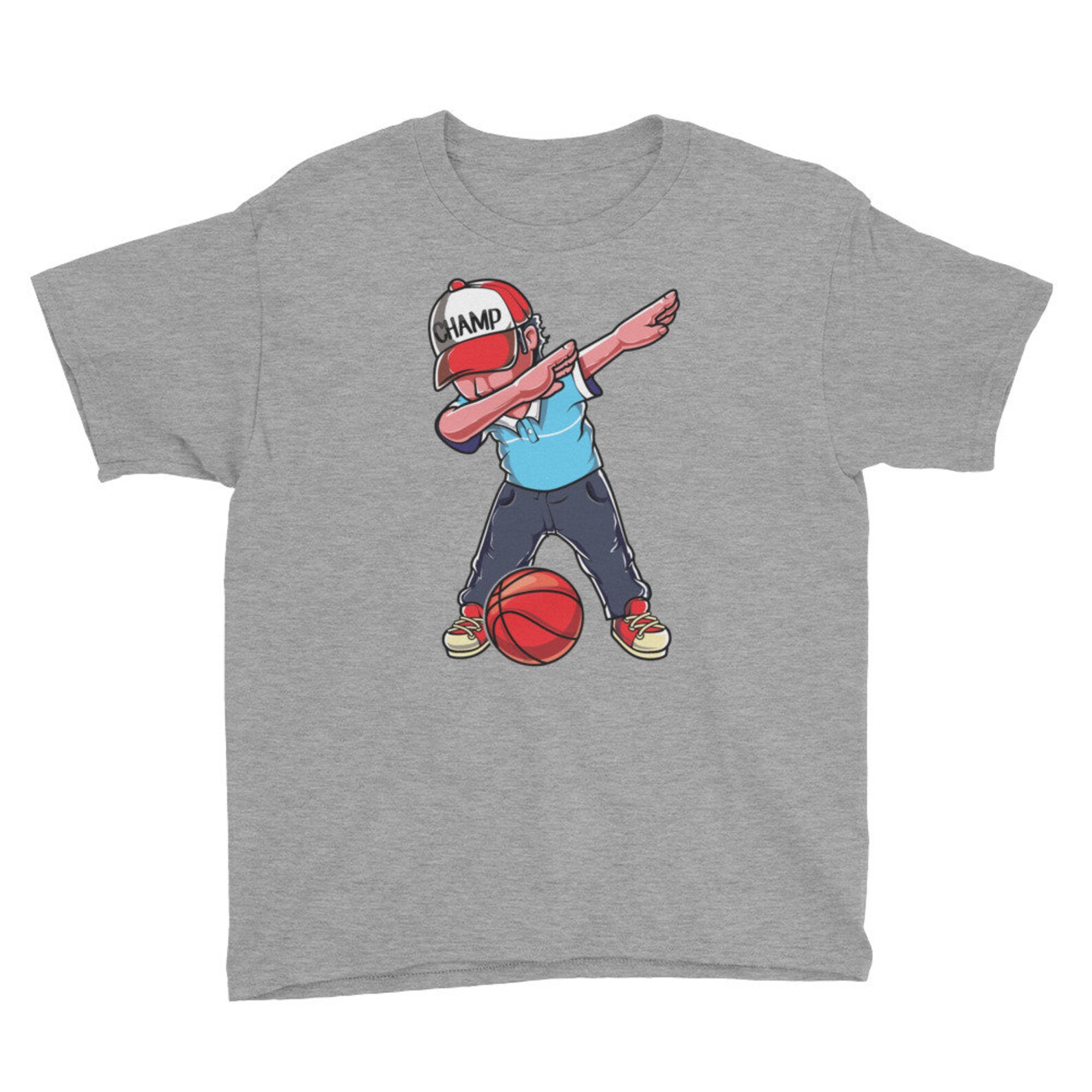 Kids T Shirt | Cute Dabbing Boy | Basketball Lover | Dab Boys Youth ...