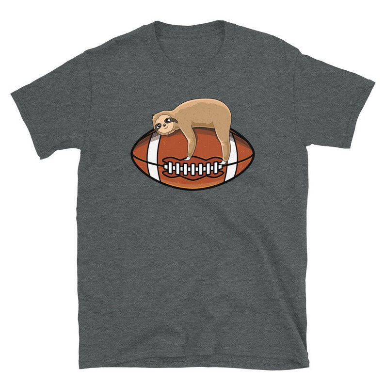 Cute Lazy Sloth Football Player Gift Peewee Youth League - Etsy