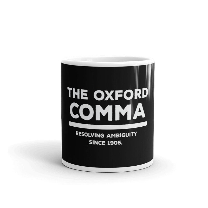 Oxford Comma - Etsy