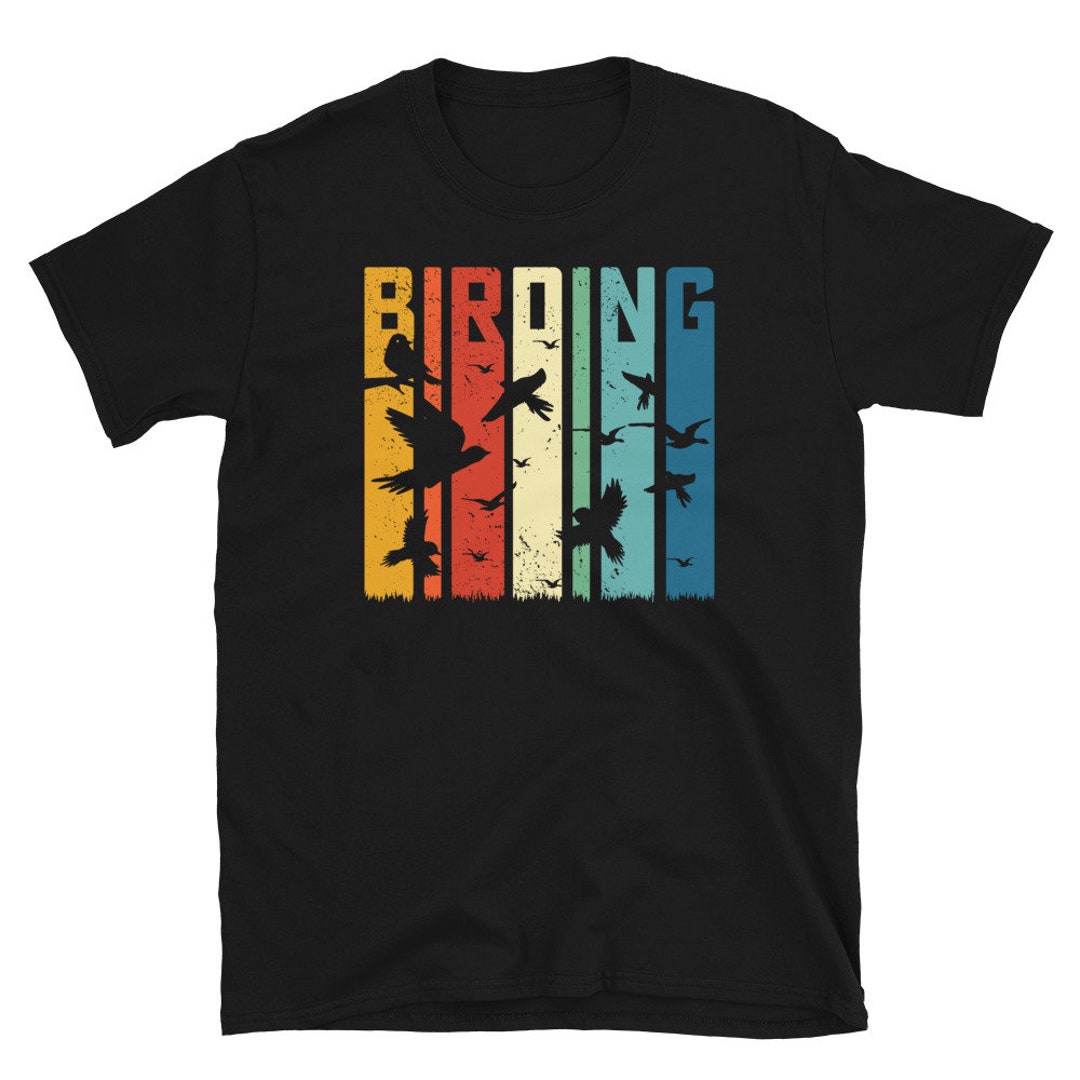 Vintage Birding Shirt - Birding Gift - Birdwatcher Shirt - Birdwatching ...