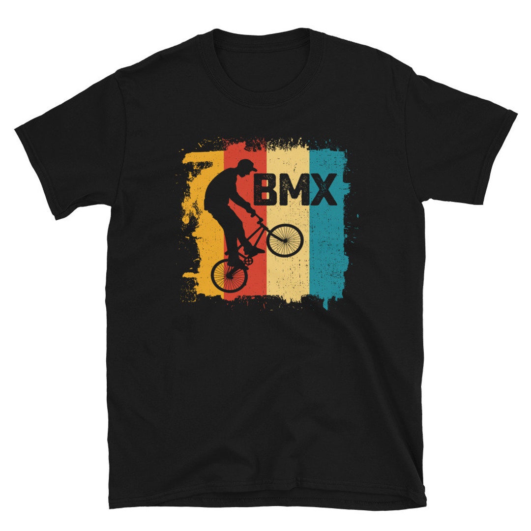 Retro Style BMX Shirt, Bmx Biker Shirt, Bmx Biking Shirt, Bmx Bike ...