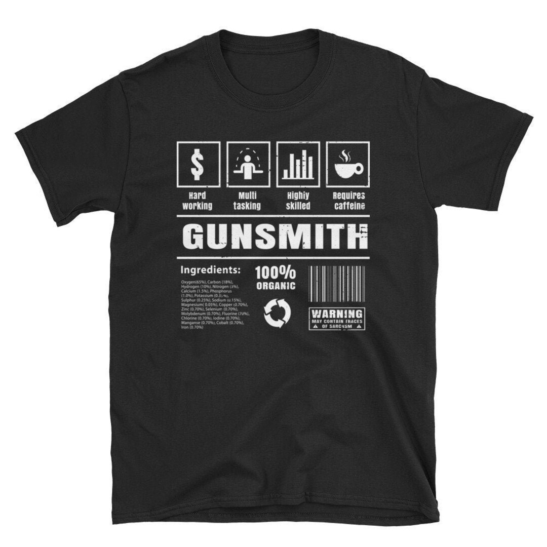 Gunsmith Shirt, Gun Collector, Gun Guy, Gun Repair Man, Gun Lover - Etsy