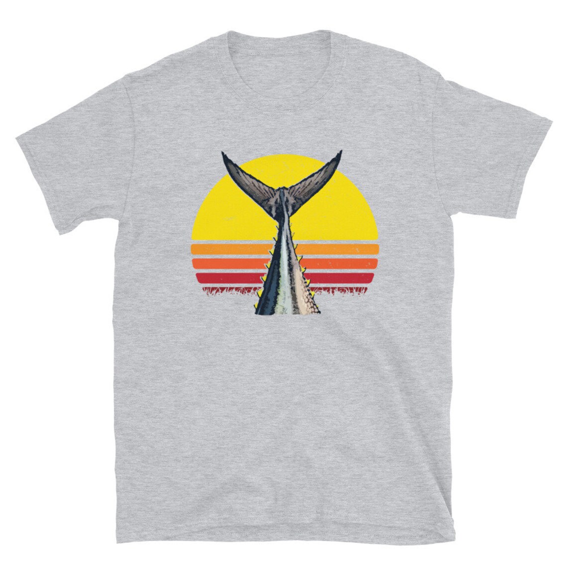 Tunafish Fin Fishing T-shirt, Tuna Fish, Gift, Deepsea Fish, Deep Sea ...