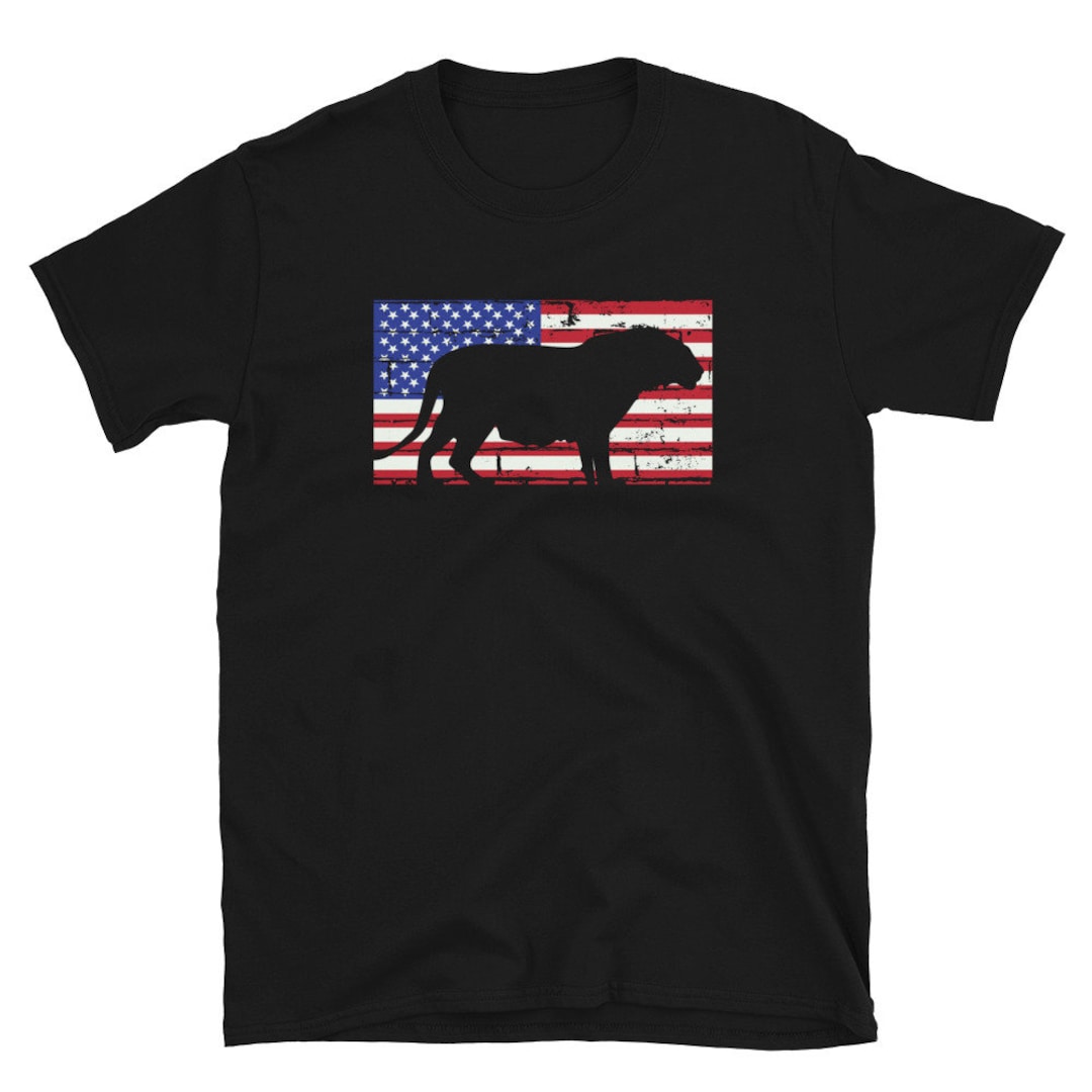 American Flag Liger Shirt, Lion and Tiger Shirt, Zookeeper Shirt ...