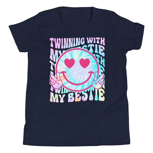Smiley Face Bestie Shirt - Etsy