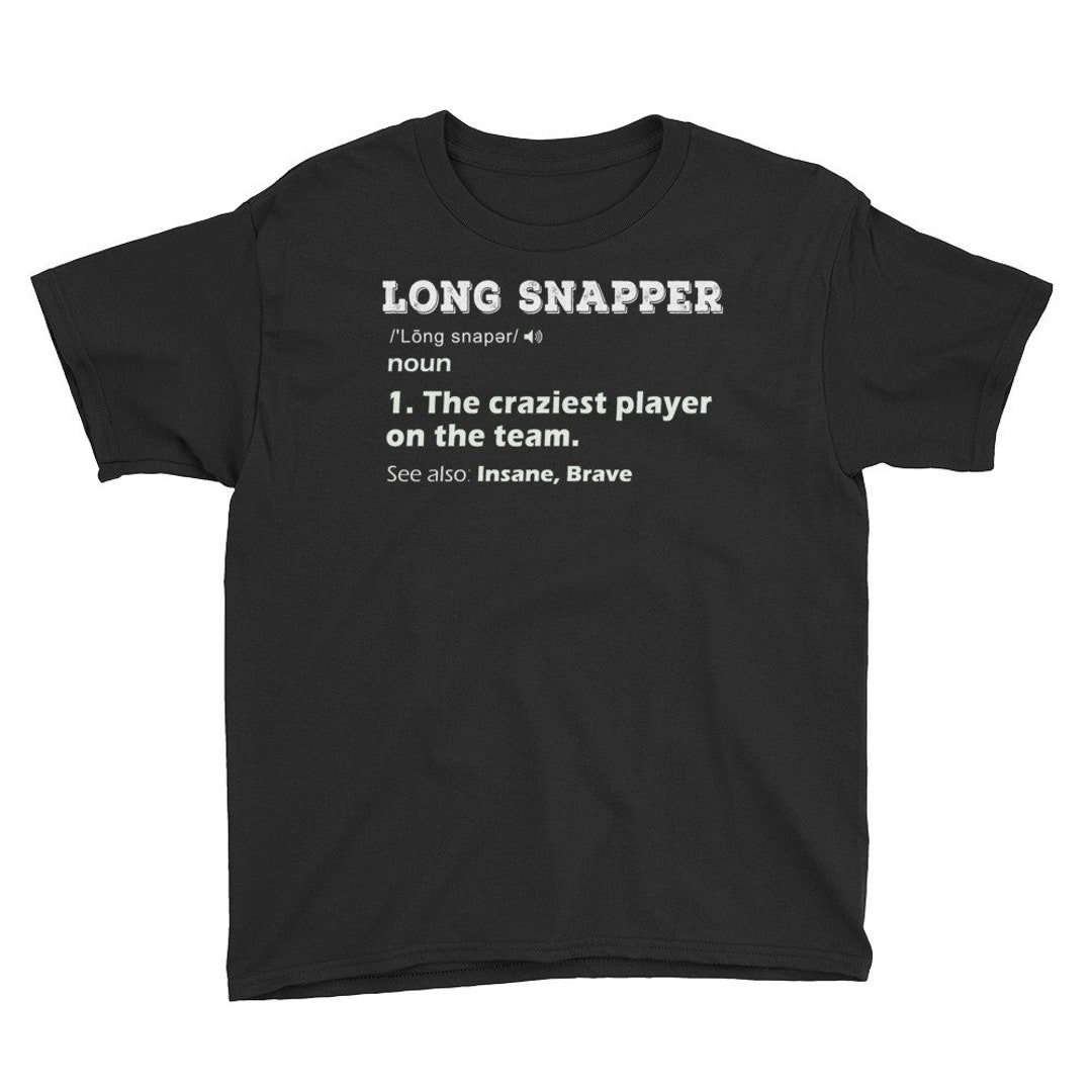 Long Snapper Football Shirt - Etsy