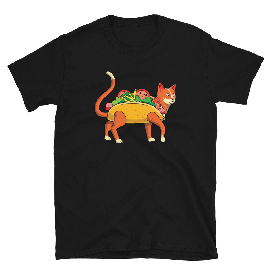 Cute Taco Cat Funny Mexican Food Lover Gifts Tacos & Cats - Etsy