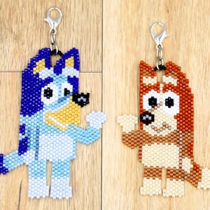 Bluey Brick Stitch Pattern - Bluey Pattern Digital PDF - Bluey Brick ...