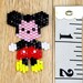 Mickey Mouse Magnet - Minnie Mouse Magnet - Mickey and Minnie Mouse ...