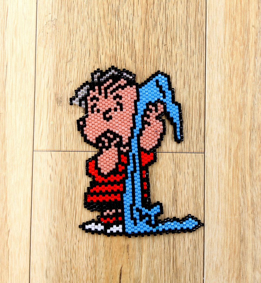 Linus Magnet - Beaded Linus Magnet - Miyuki Linus Magnet - Etsy