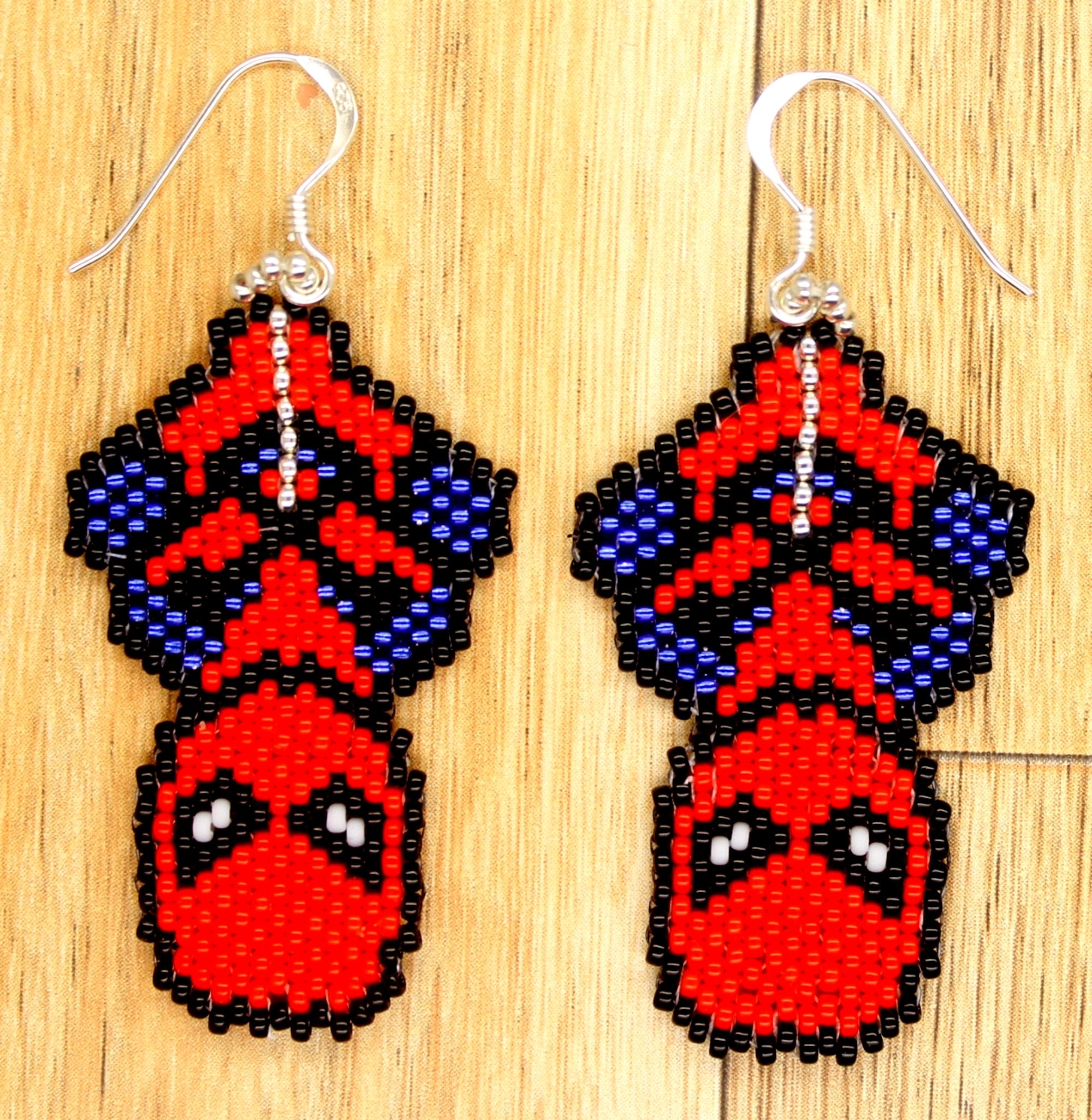 Spiderman Earrings - Superhero Earrings - Spiderman Jewellery - Super ...