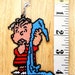 Linus Charm Linus Charm Clip Peanuts Linus Charm Linus Purse Clip Linus ...