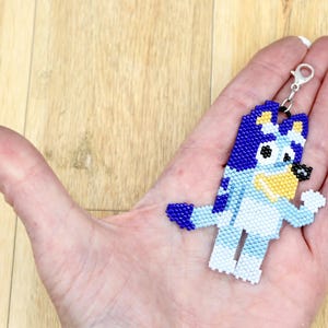 Bluey Brick Stitch Pattern - Bluey Pattern Digital PDF - Bluey Brick ...