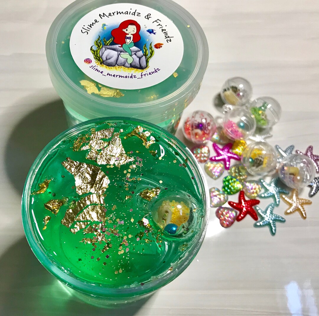 Bahamian Summer Clear Slime - Etsy