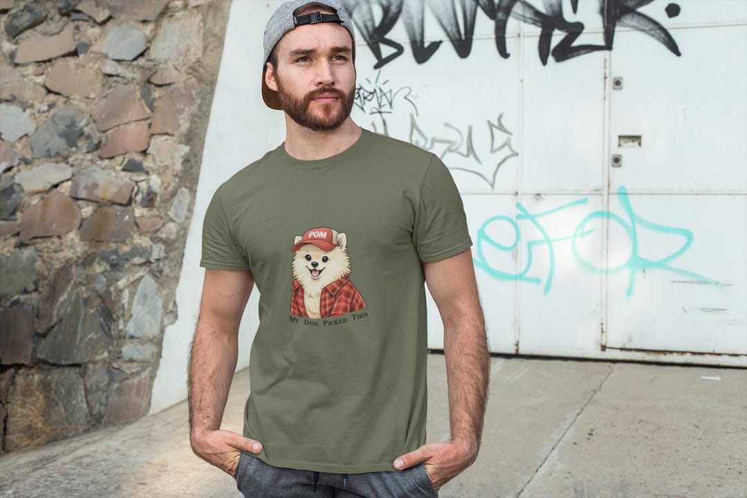 Pomeranian Dad, Pom Dad, Pom, T-shirt, Valentine's Day, Valentines ...