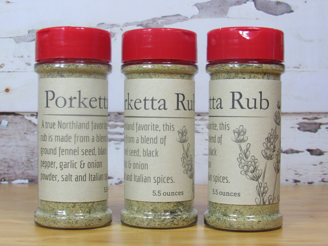 Porketta Seasoning 5.5 Oz Dry Rub Italian Porchetta an Iron Range ...