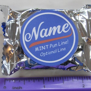 Design a York Inspired Peppermint Patty Sticker - Set of 30 ...