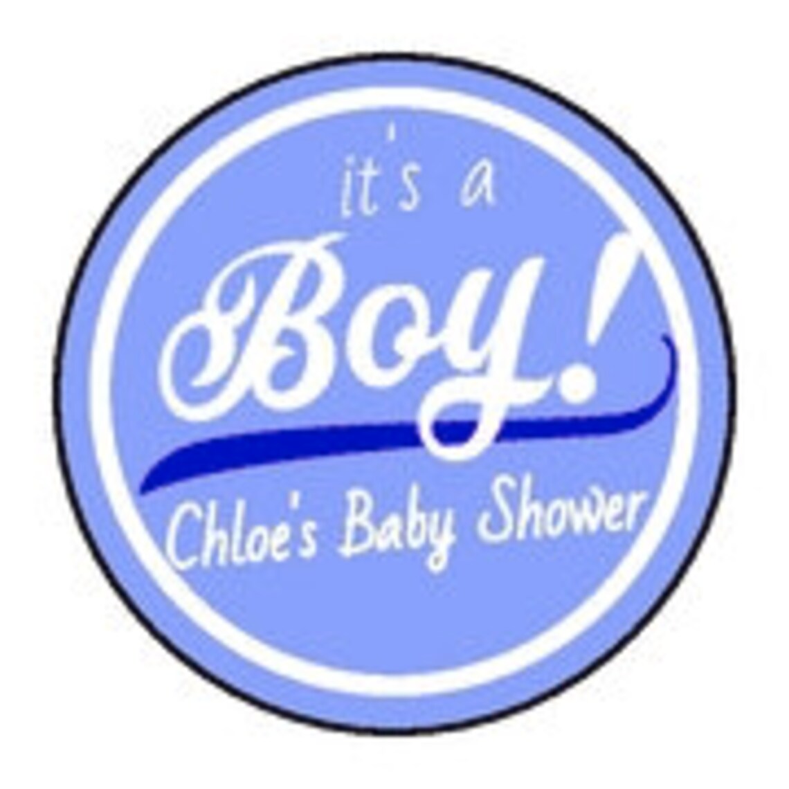 It's a Boy Set of 72 York Peppermint Patty Inspired - Etsy