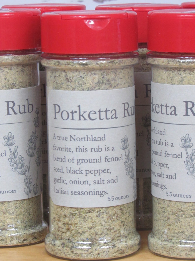 Porketta Seasoning 5.5 Oz Dry Rub Italian Porchetta an Iron - Etsy