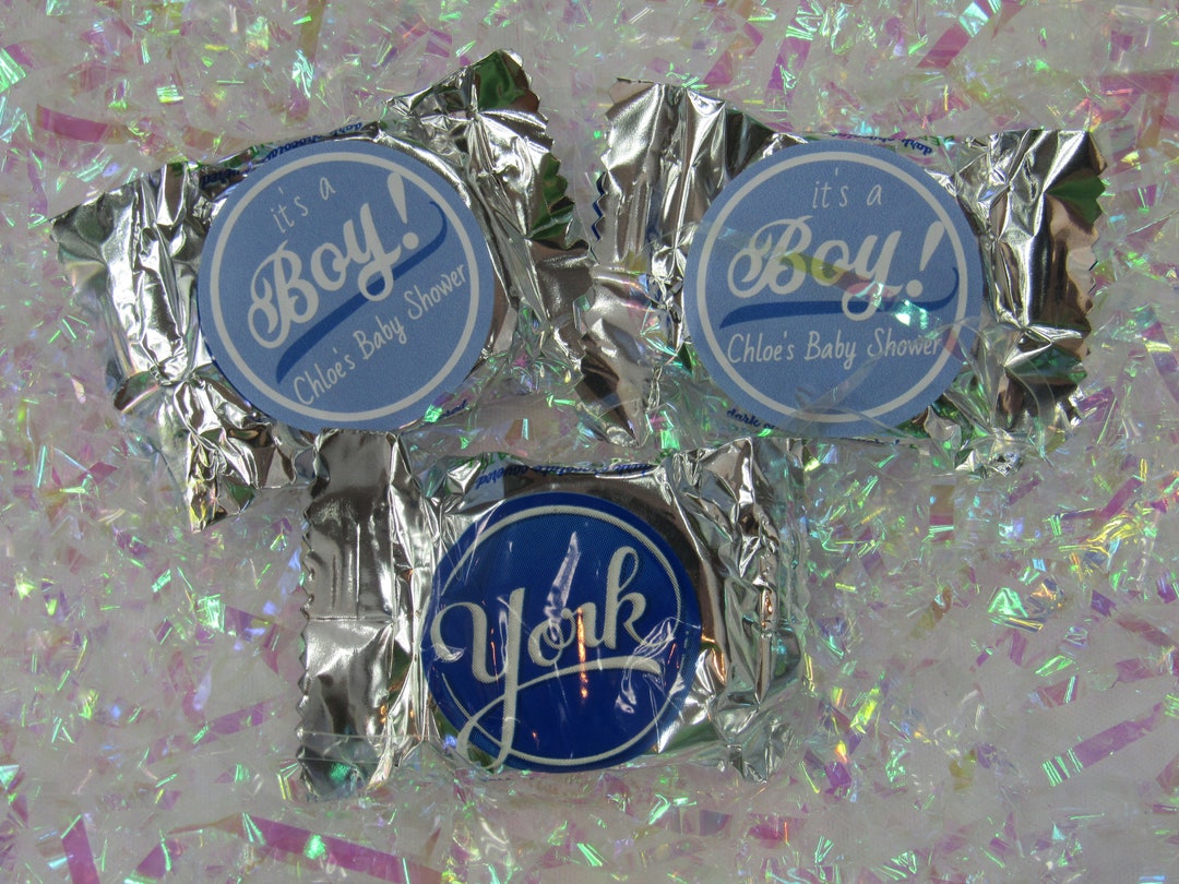 It's a Boy! - Set of 30 York Peppermint Patty Inspired Custom ...