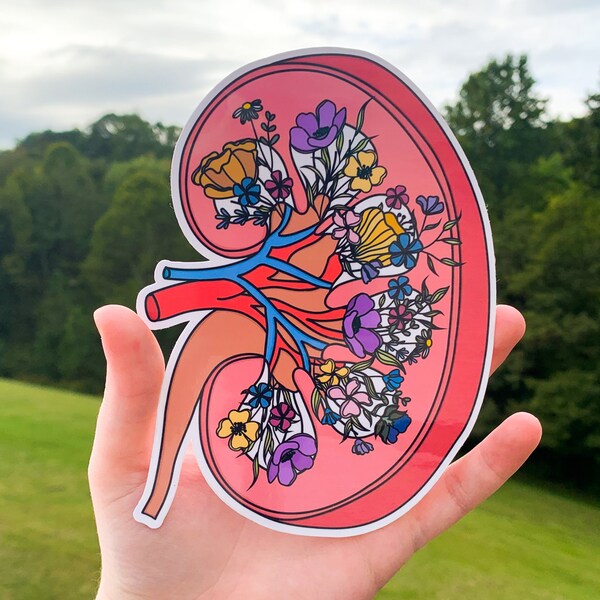 Floral Kidney - Etsy
