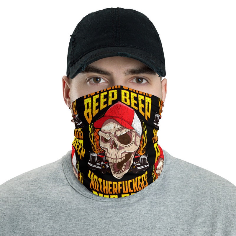 Trucker Face Mask - Etsy
