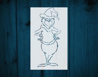 Grinch stencils | Etsy