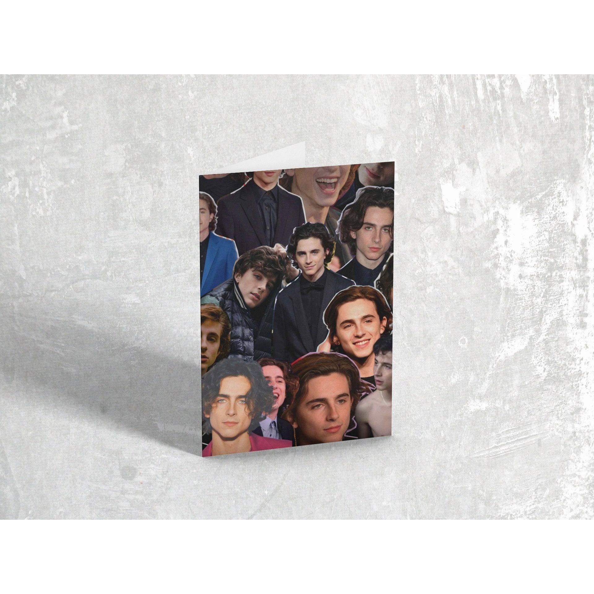 Timothée Chalamet Card Timothée Chalamet Greeting Card - Etsy