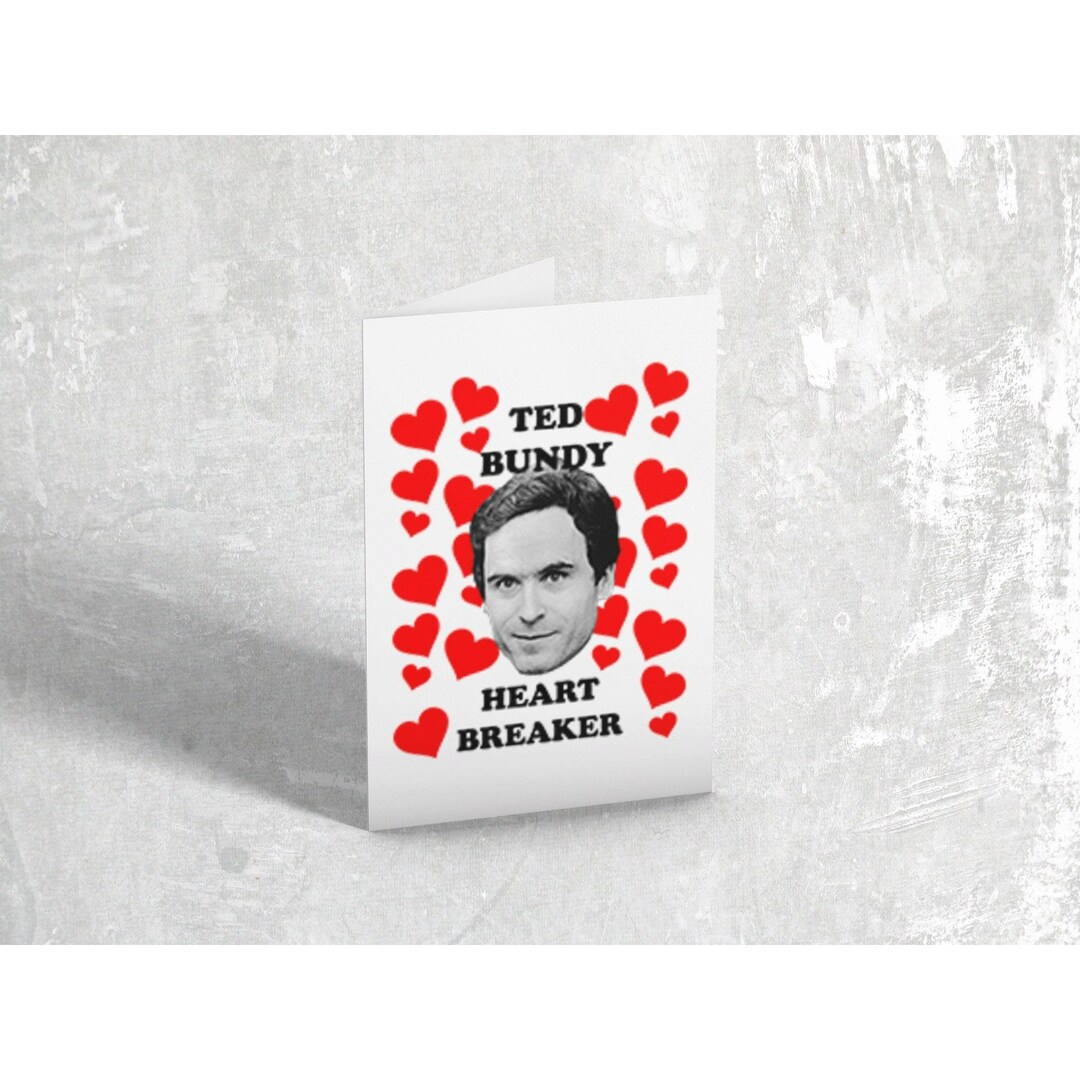 Ted Bundy Card Ted Bundy Greeting Card - Etsy