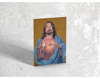 Dave Grohl Card - Etsy