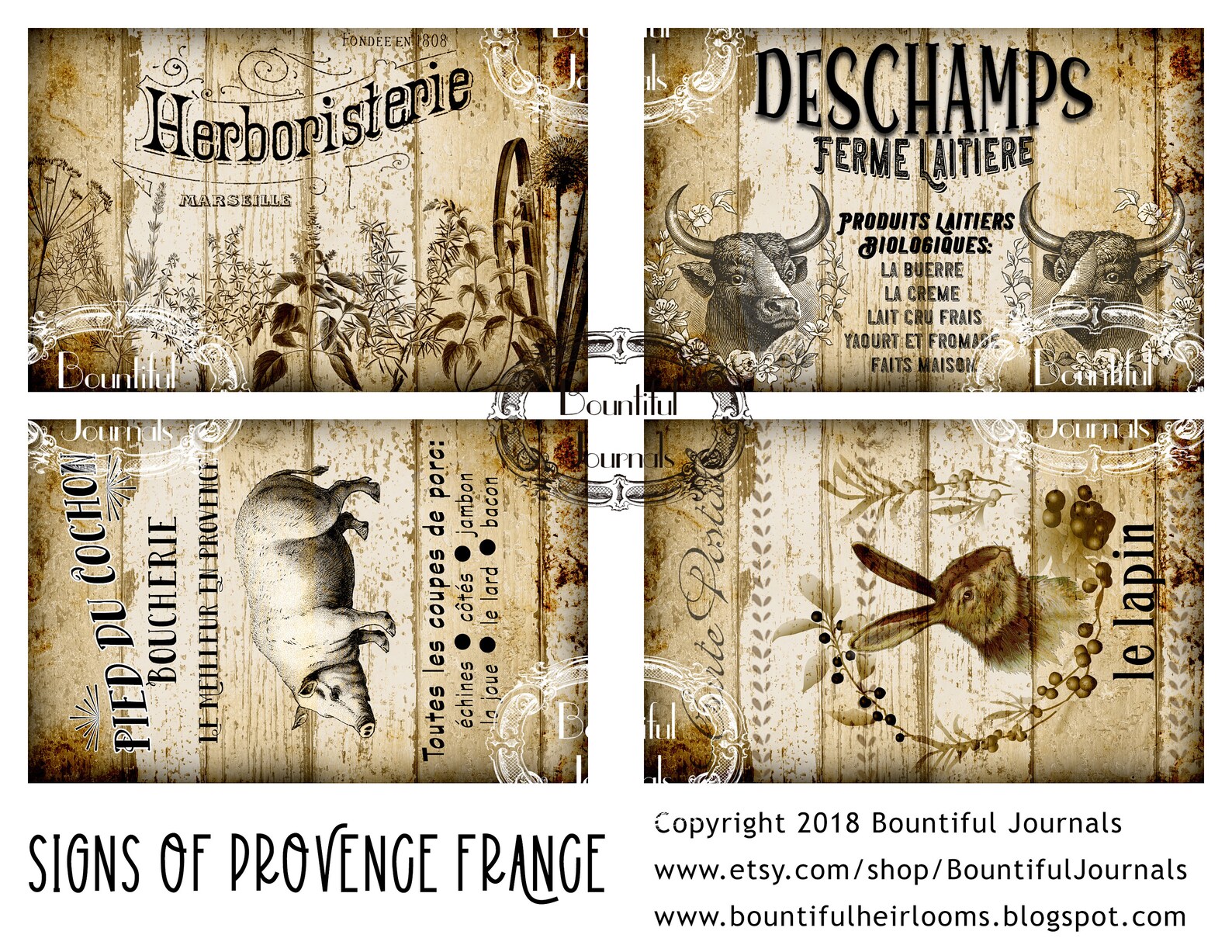 Signs of Provence France Printable: French Country Printable, Vintage ...