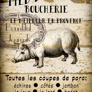 Signs of Provence France Printable: French Country Printable, Vintage ...