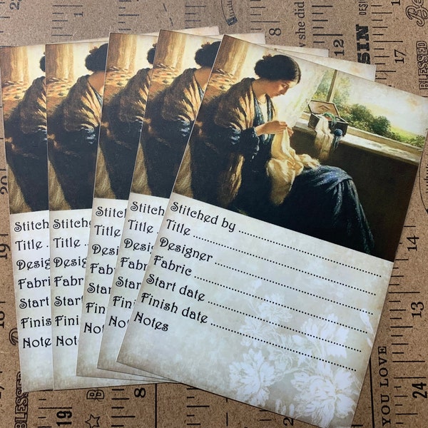 Cross Stitch Label - Etsy