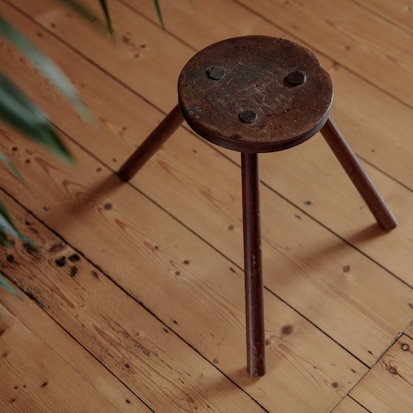 Three Legged Stool - Etsy
