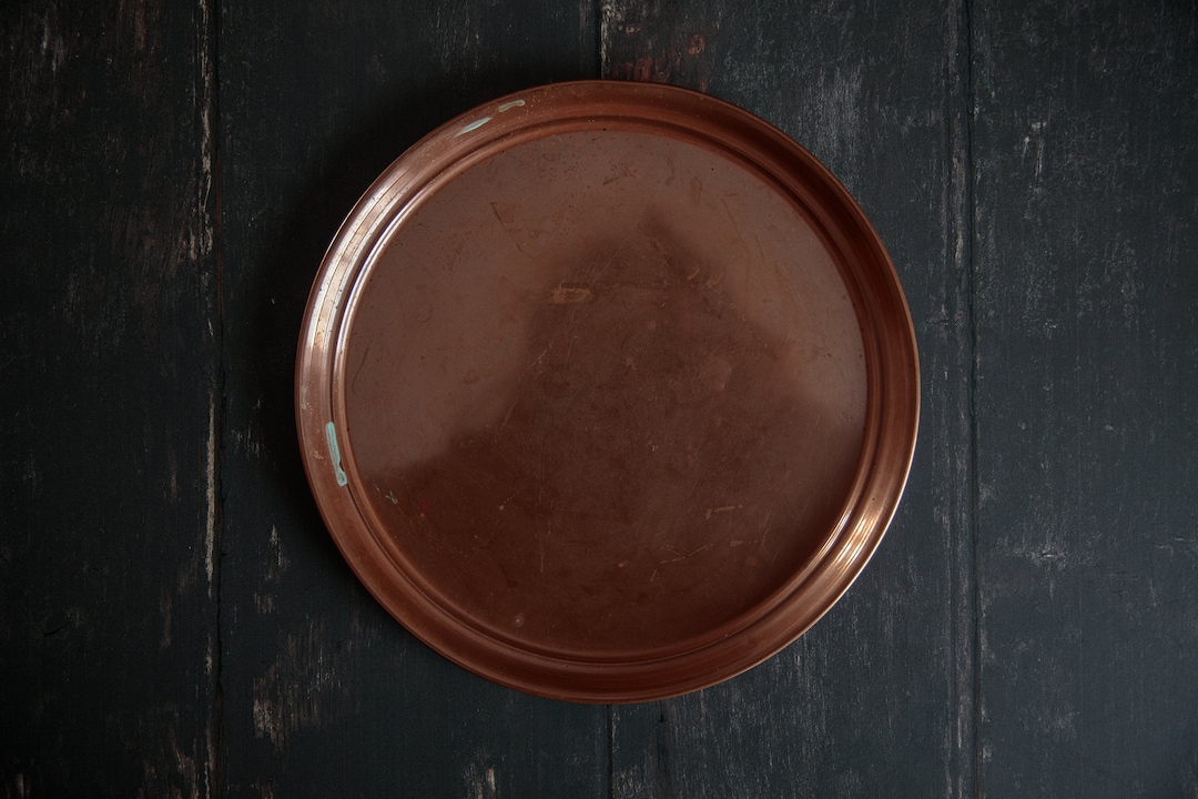 Antique Copper Tray, Edwardian Home Decor, Classic Home Styling - Etsy