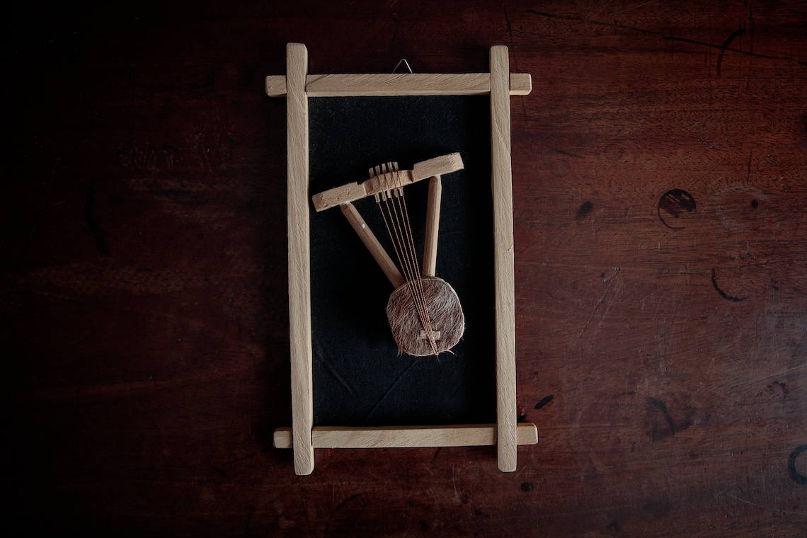 Vintage Ethiopian Krar Wall Hanging Traditional Lyre African - Etsy