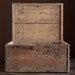 Vintage Moussec Wooden Box, Hand Made Rustic Storage Chest, Farmhouse ...