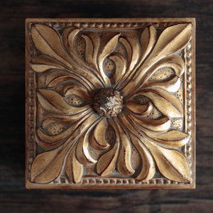 Vintage Gilded Box, Ornate Trinket Box, Neoclassical Home Decor - Etsy