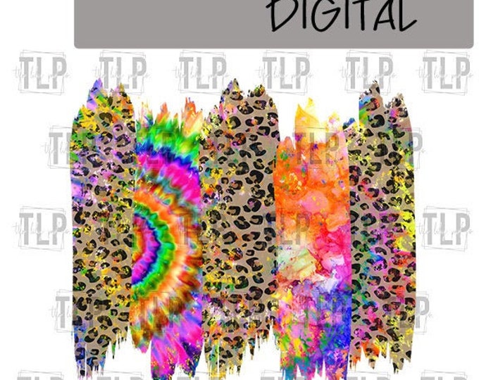 Tie Dye Brush Stroke Clip Art Set for Creative Projects - Etsy Singapore