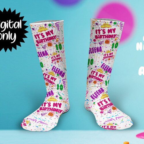 Football Seam print Sock Sublimation PNG Downloadadd Name - Etsy